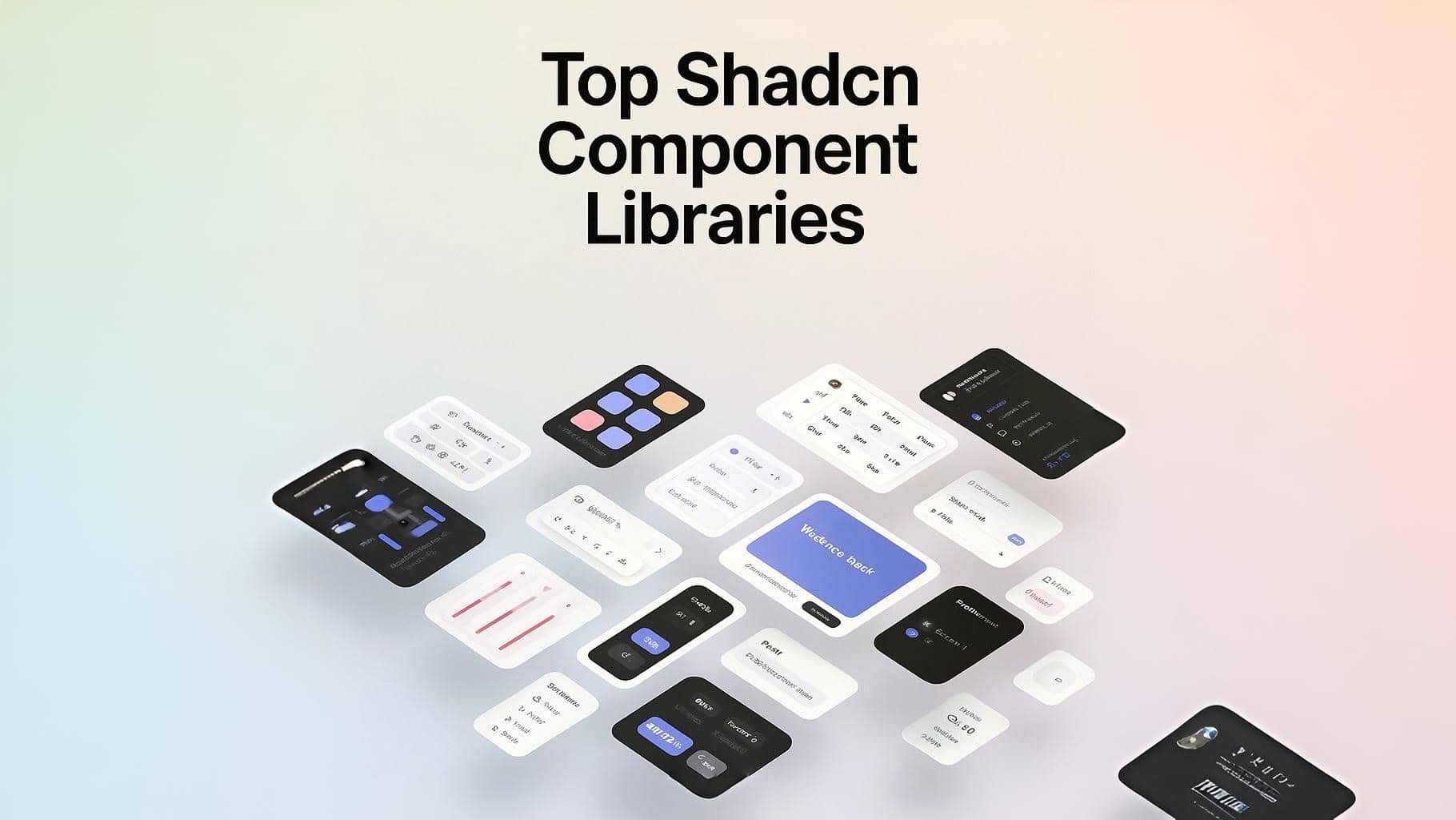Top Shadcn Component Libraries You Must Use - Mridul.Tech